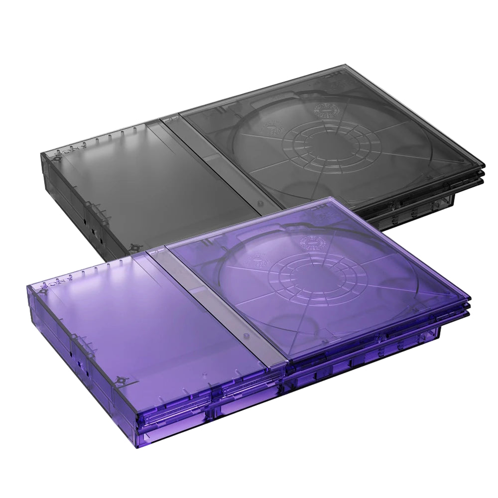 Bitfunx Transparent Replacement Shell for Sony PlayStation 2 Slim ...